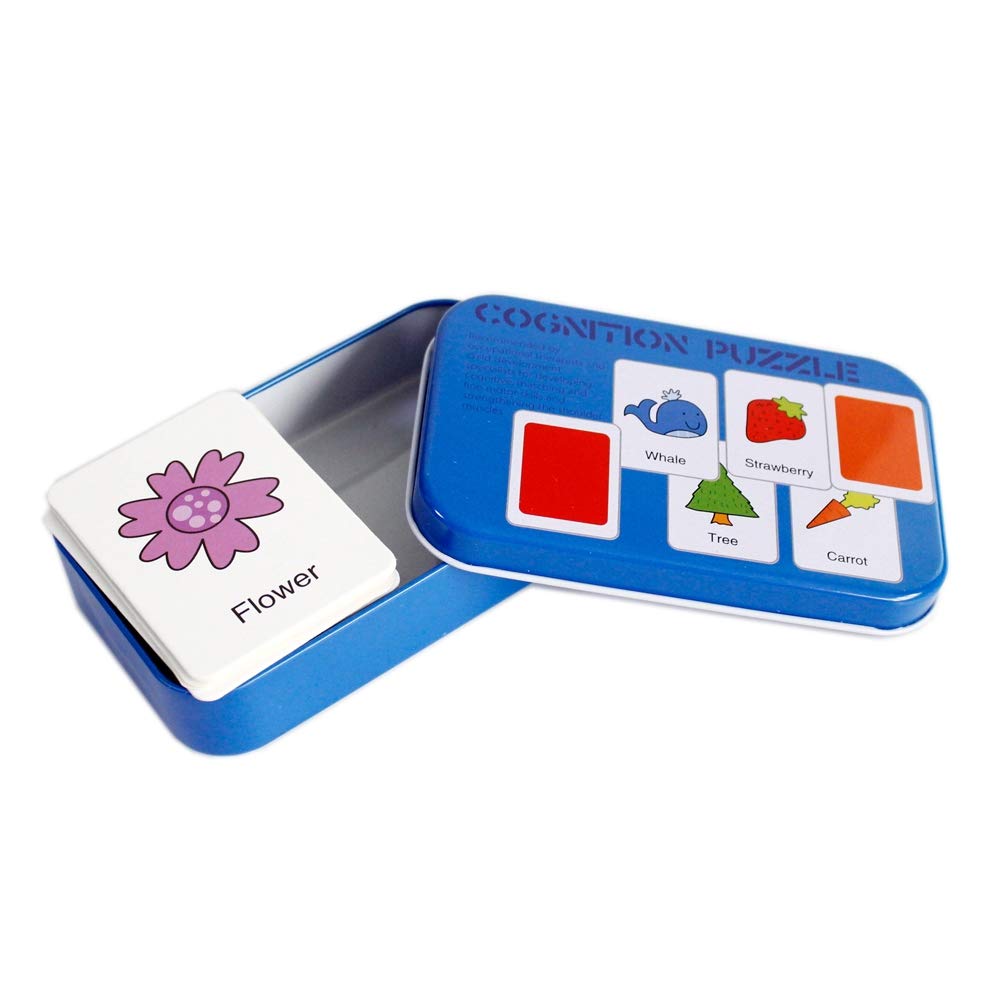 32 Piece Shape Recognition Cards - Biblu box