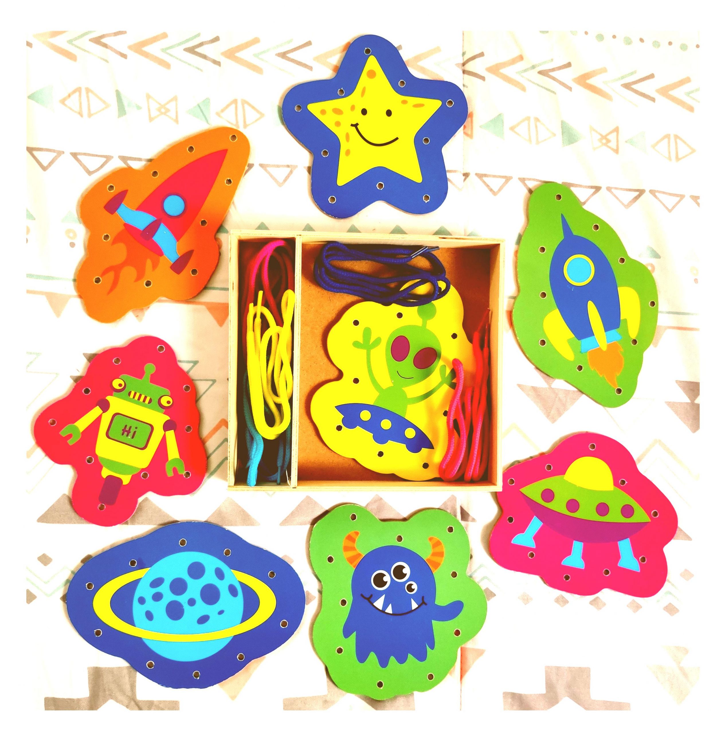 Lacing Toy - Biblu box