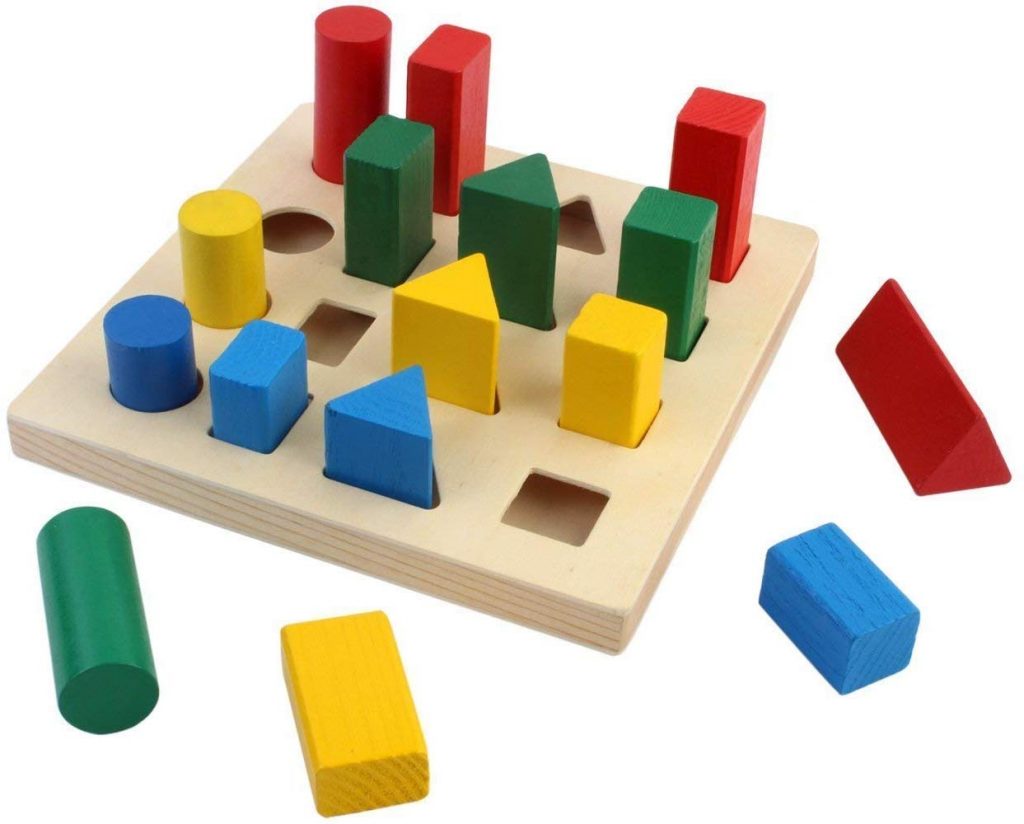 Geometry Shape Sorter - Biblu box