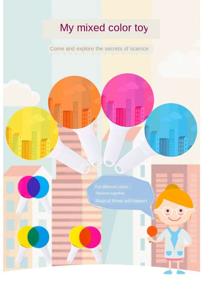 Colour Mixing Game - Biblu box