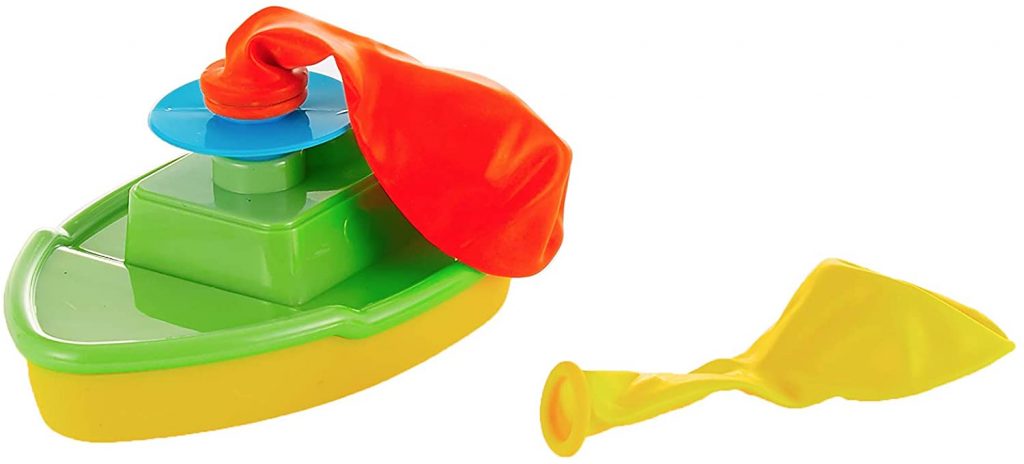 Balloon Powered Boat - Biblu box
