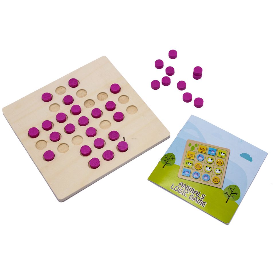 Animal Logic Game & Brainvita - Biblu box