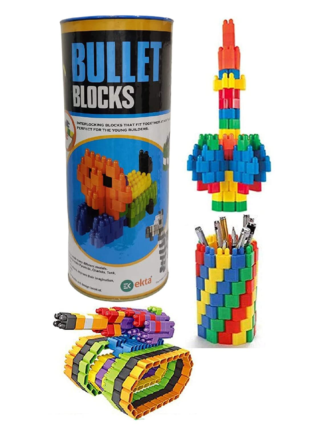 150pcs Bullet Blocks - Biblu box