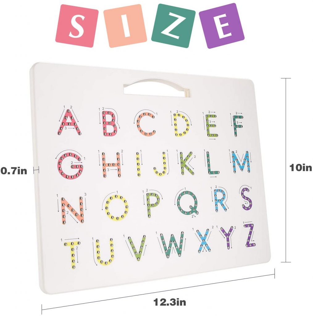 Upper & Lower Case Magna Tab - Biblu box