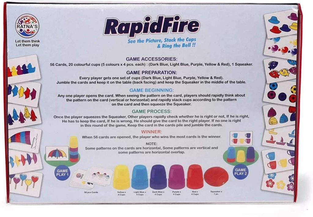 Rapid Fire Game - Biblu box