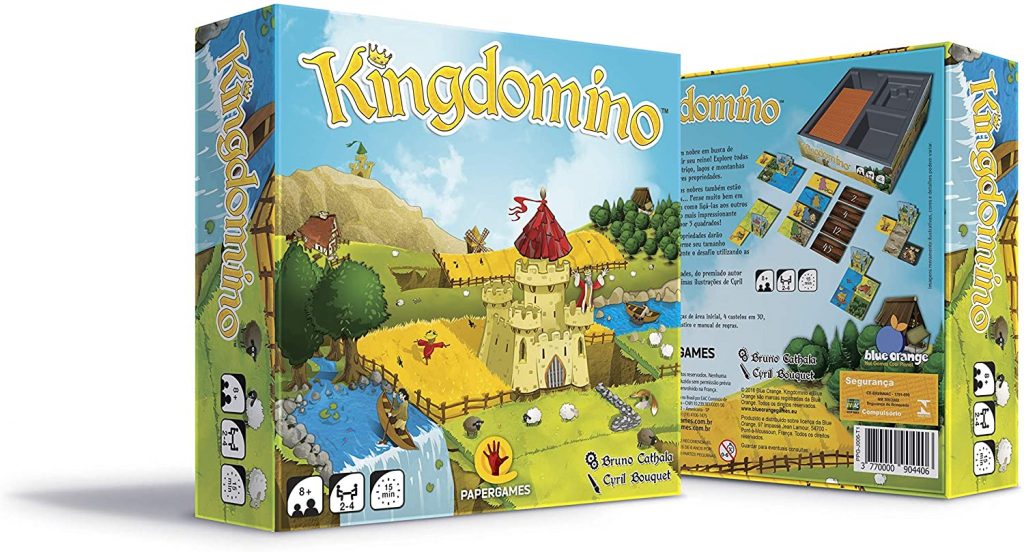 KingDomino - Territory Building Board Game - Biblu box