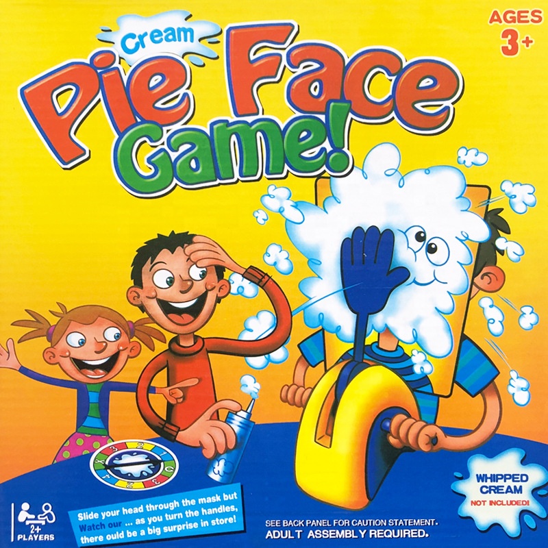 Pie Face Game - Biblu box