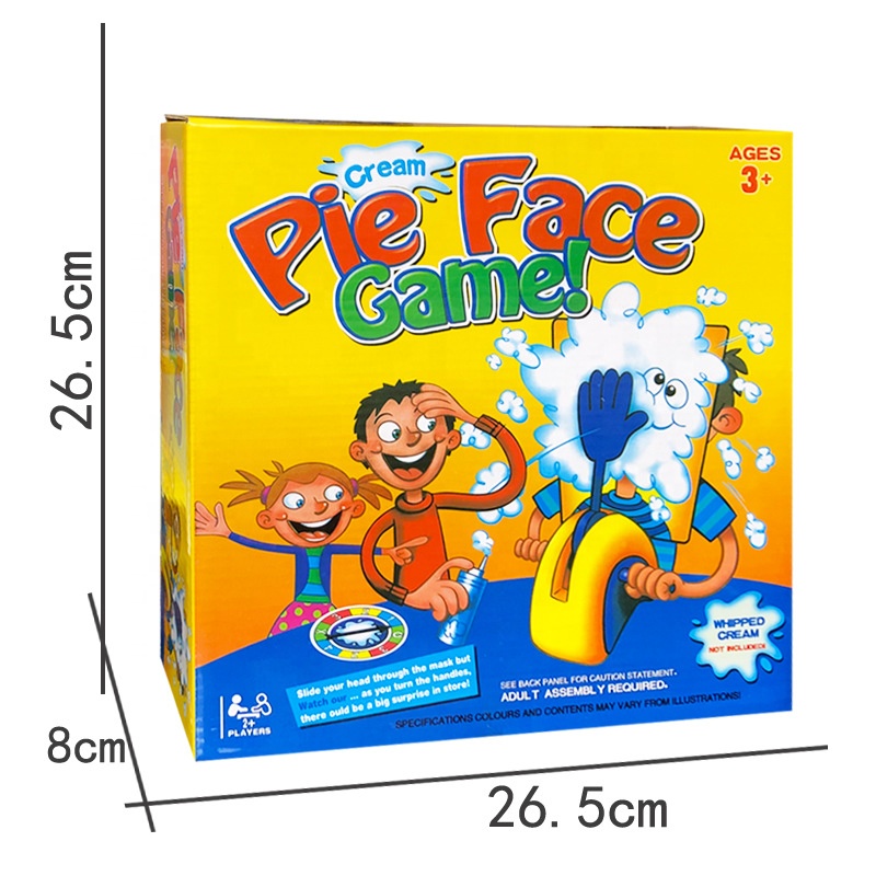 Pie Face Game - Biblu box