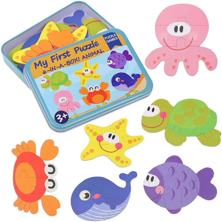 6 in 1 Marine Puzzle Box - Biblu box