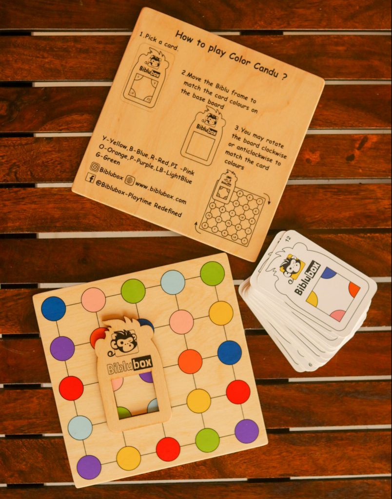 Biblu's Color Candu - Spin and Spot - Biblu box