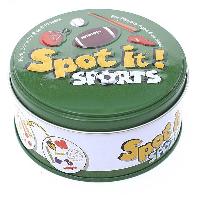 Spot It Game-Sports - Biblu box