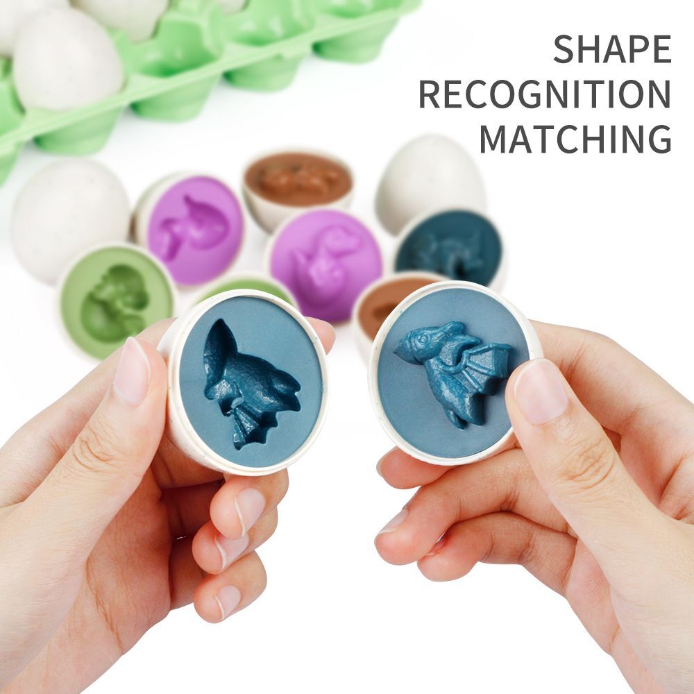 Dino Egg Matching game - Biblu box