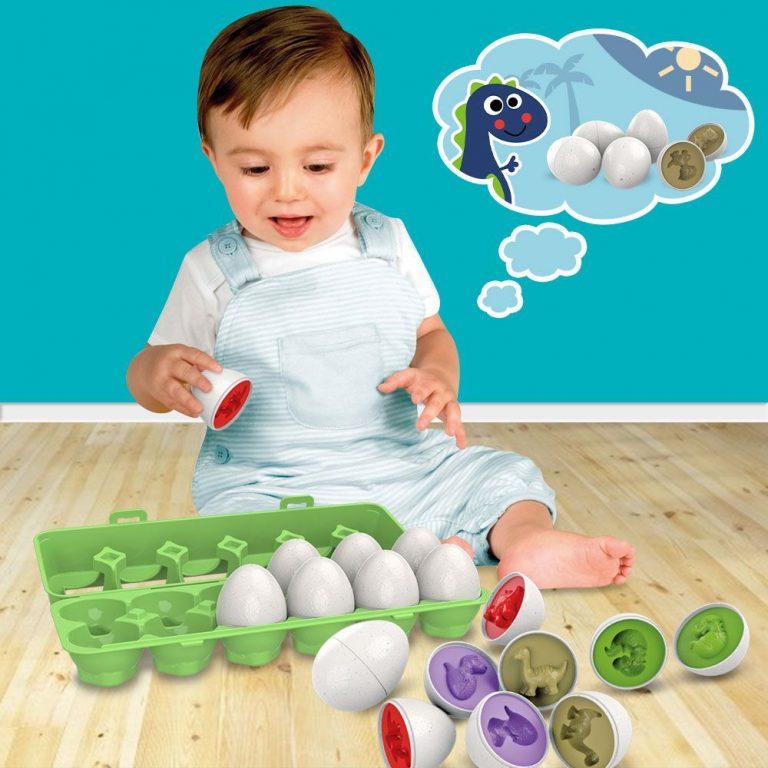Dino Egg Matching game - Biblu box