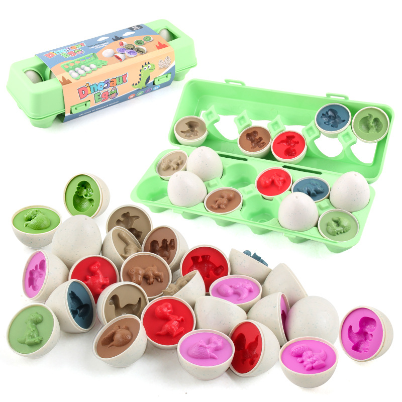 Dino Egg Matching game - Biblu box