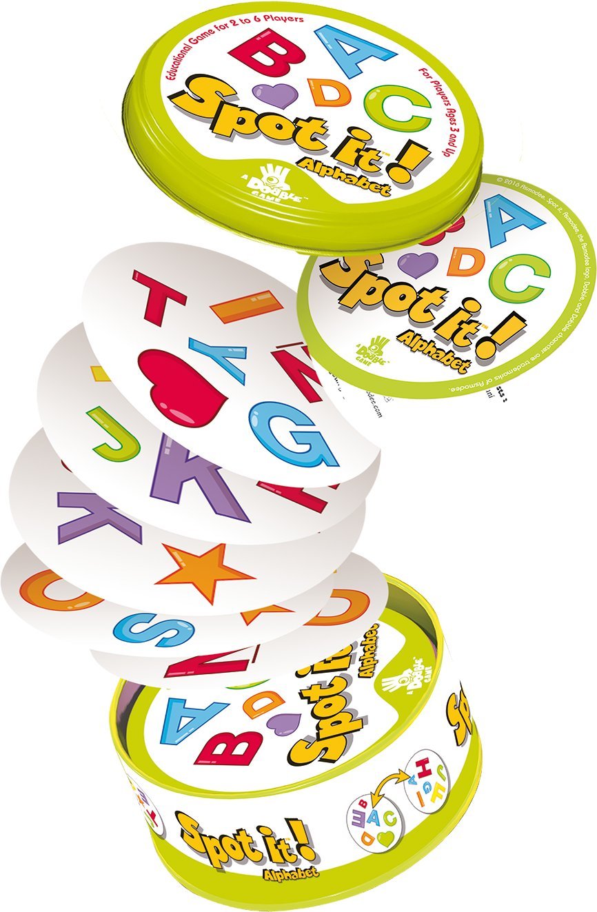 Spot It Game-Alphabets - Biblu box
