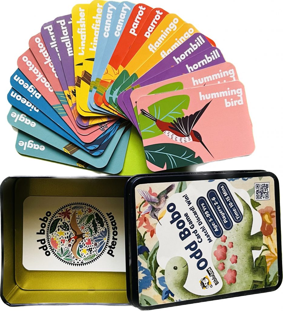 Odd Bobo Card Game - Biblu box