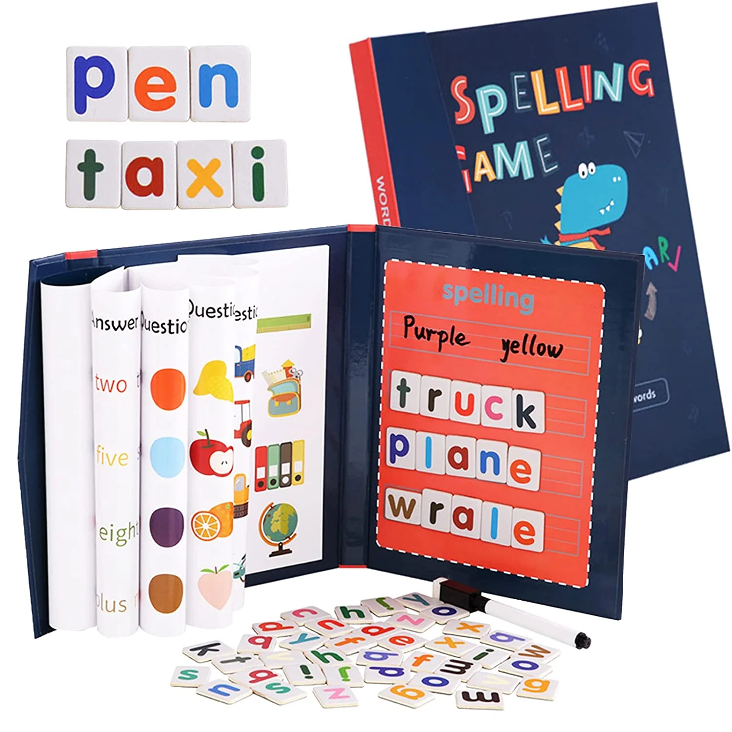 Magnetic Spelling Game - Biblu box