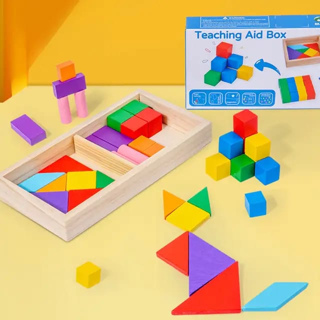 Wooden Teaching Aid Box - Biblu box