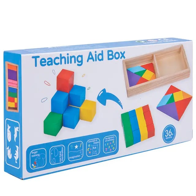 Wooden Teaching Aid Box - Biblu box