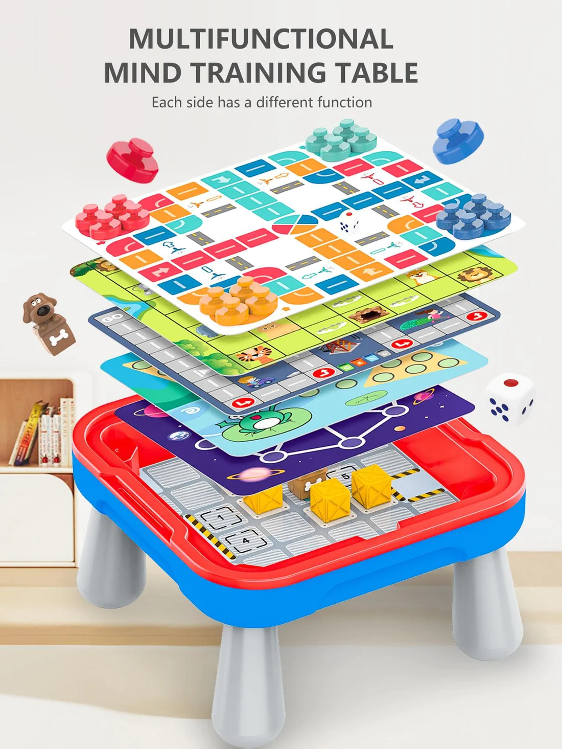 Logic Game Challenge Table - Biblu box